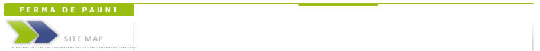 Ferma de pauni - Site map